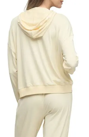 Barefoot Dreams Butterchic Crop Hoodie - Daffodil