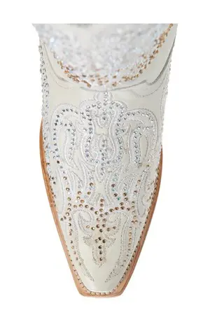 CORRAL Crystal And Embroidered Western Boots