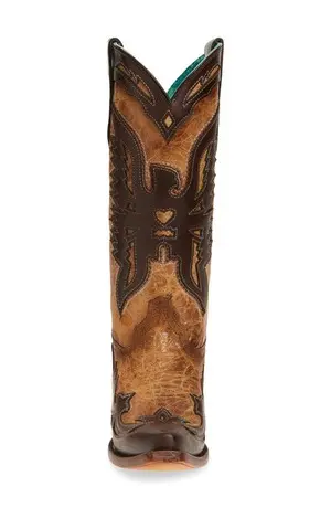 CORRAL Eagle Overlay Western Boot
