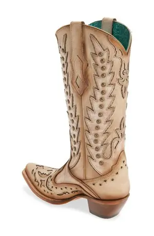 CORRAL Overlay Mid-calf Western Boot
