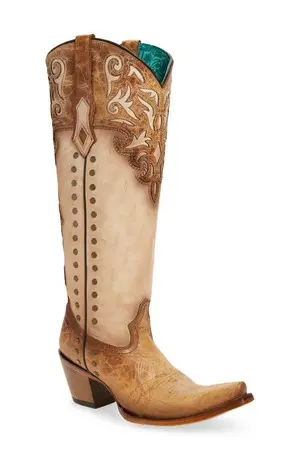 CORRAL Studded Western Boots