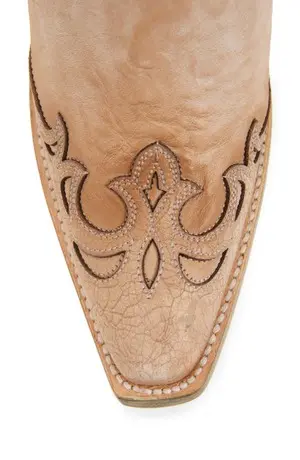 CORRAL Feather Embroidered Western Boots