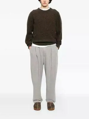 CROQUIS Cotton Drawstring Pants - Grey