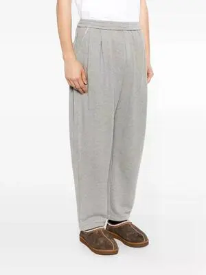 CROQUIS Cotton Drawstring Pants - Grey