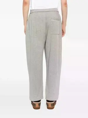 CROQUIS Cotton Drawstring Pants - Grey