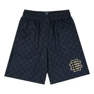 ERIC EMANUEL Ee Print Baggy Short - Black