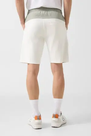 Bogner Denny Cargo Sweatshorts - Off-white/eucalyptus