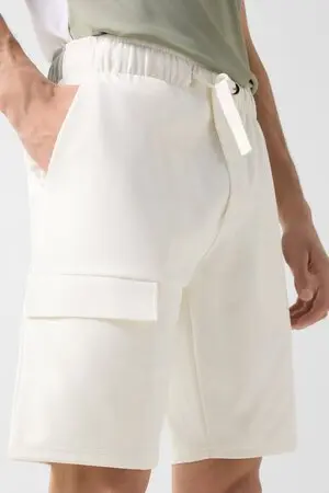 Bogner Denny Cargo Sweatshorts - Off-white/eucalyptus