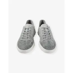 JIMMY CHOO Diamond Flex Denim Suede Trainers