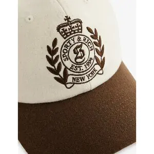 SPORTY & RICH Wool Baseball Cap