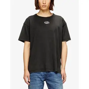 DIESEL® T-norm-iod Logo-embroidered Cotton-jersey T-shirt - 900