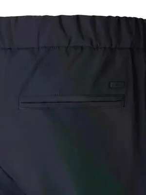 Herno Pleated Drawstring Trousers - Blue