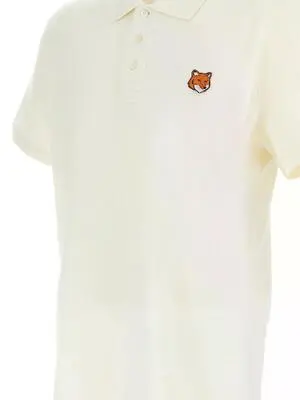 Maison Kitsuné Fox-embroidered Polo Shirt