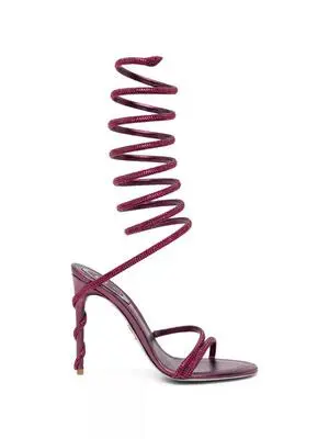 Rene Caovilla Embellished Spiral Sandals