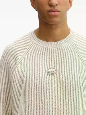 Filling Pieces Ribbed Knit Sweater