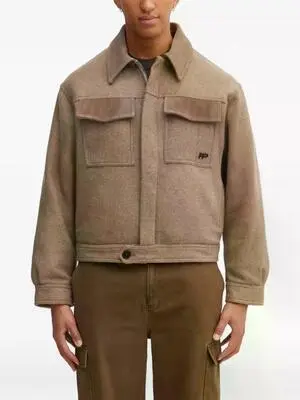 Filling Pieces Box Varsity Jacket