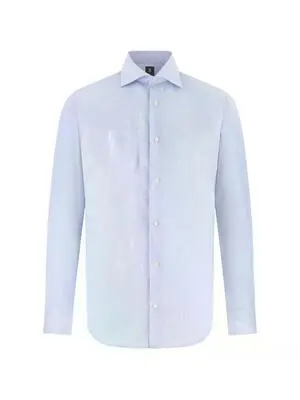 Boggi Milano Windsor-collar Shirt - Blue