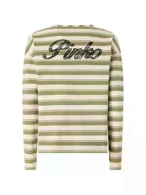 Pinko Striped Long-sleeve Top