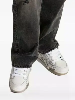 DIESEL® S-d-ollie Patterned Sneakers - White