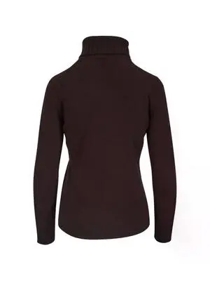 Kinross Cashmere Knitted Roll-neck Sweater