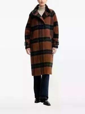 SESSUN Checked Pattern Coat