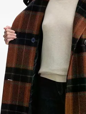 SESSUN Checked Pattern Coat