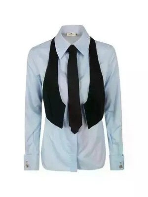 Elisabetta Franchi Tie Detailed Shirts For Women