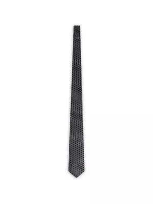 FURSAC Silk Neck Tie - Black