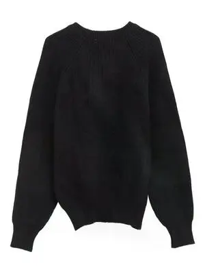 Gimaguas Raglan-sleeve Sweater - Black