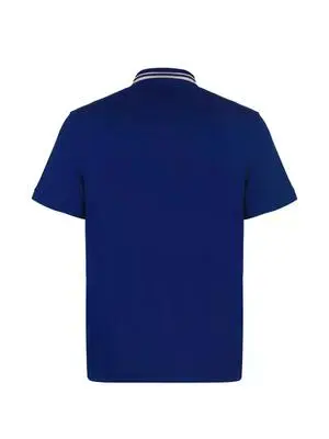 Valentino Garavani Cotton Piqué Polo Shirt With Vlogo Patch