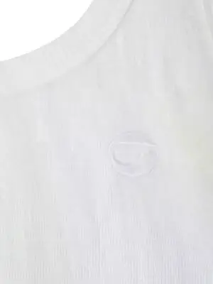 Coperni Cut-out Spiral Top - White