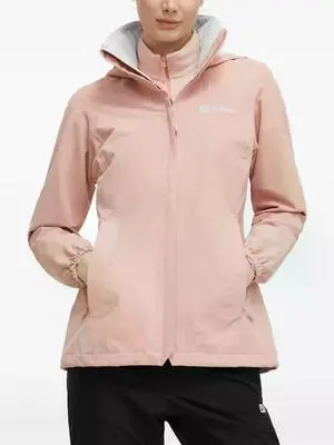 Jack Wolfskin Logo Jackets For Women