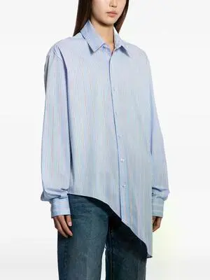 SSHEENA Asymmetric Poplin Shirt