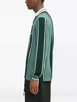 Filling Pieces Striped Football Jersey Sweatshirt