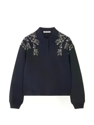 Ports 1961 Embellished Polo Top