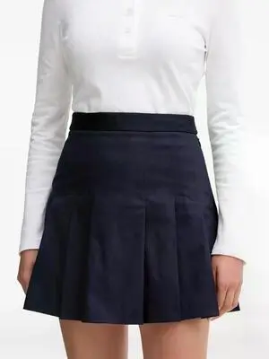 Lacoste Pleated Mini Skirt - Blue