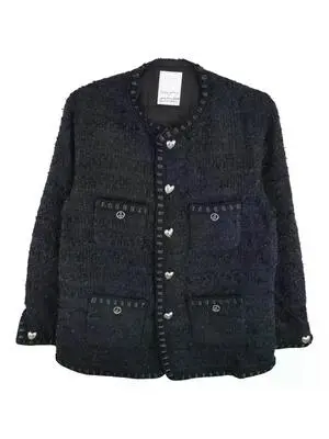 Readymade Heart-button Tweed Jacket