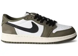 JORDAN 1 Retro Low Og Sneakers - Medium Olive/black/summit White