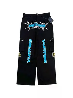 LOUIS VUITTON Racing Urban Wide-leg Jeans