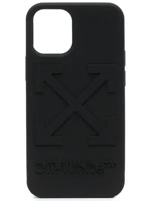 Off-White Arrows Rubber Iphone 12 Mini Case - Black