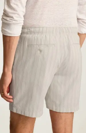 Bonobos Nomad Stripe Cotton & Linen Shorts