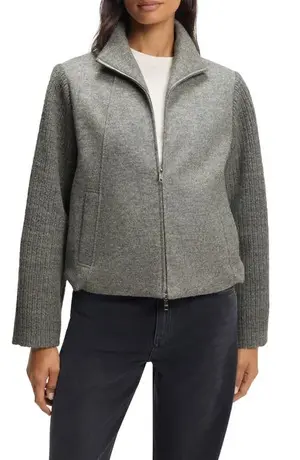 Boss Zip Up Outerwear For Women