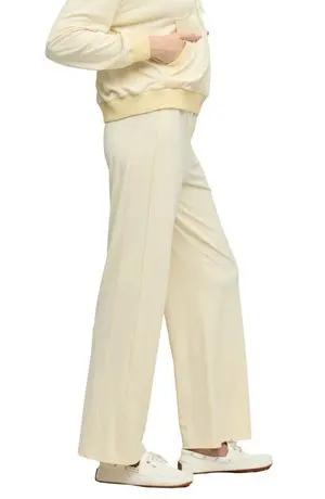 Barefoot Dreams Butterchic Piped Wide Leg Pants - Daffodil