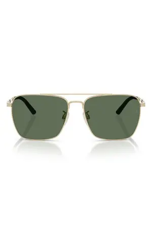 Oliver Spencer X Roger Federer R-15 Polarized Sunglasses - Brushed Gold/polar