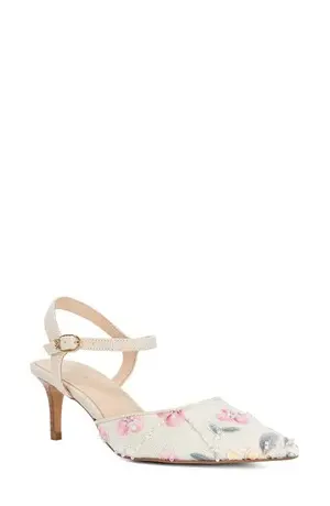 Dune London Cultivated Ankle Strap Pointed Toe Pump