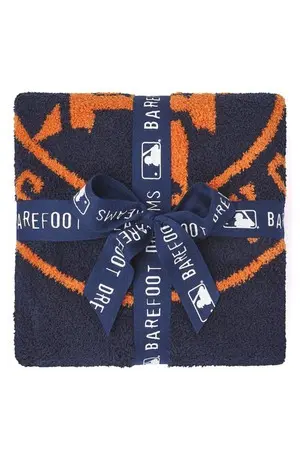 Barefoot Dreams X Mlb Cozychic® Stroller Blanket Astros Multi