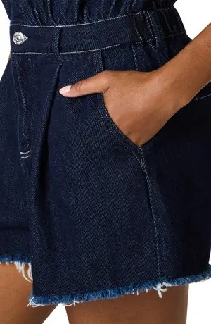 Steve Madden Calliope Denim Romper