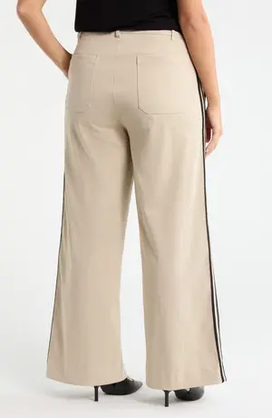 Lyssé Brinne Side Stripe Pull-on Pants