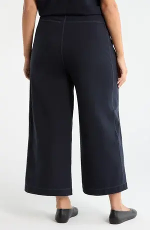 Lyssé Jovie Reversible Crop Wide Leg Pants - Tn Gm