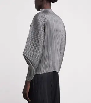 Issey Miyake Skyline High-neck Top